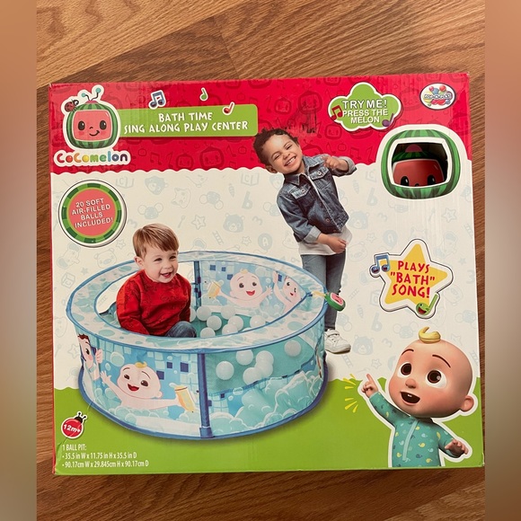 Toys | Nwt New Cocomelon Ball Pit With Music | Poshmark